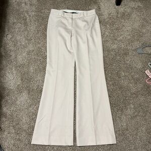 Anne Klein | Jackets & Coats | Anne Klein Cream Wide Leg Suit | Poshmark